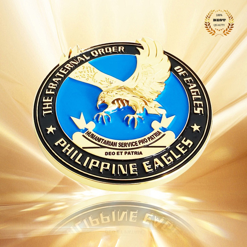 Solid the fraternal order of eagles emblem high-Quality Alloy Car Thick ...