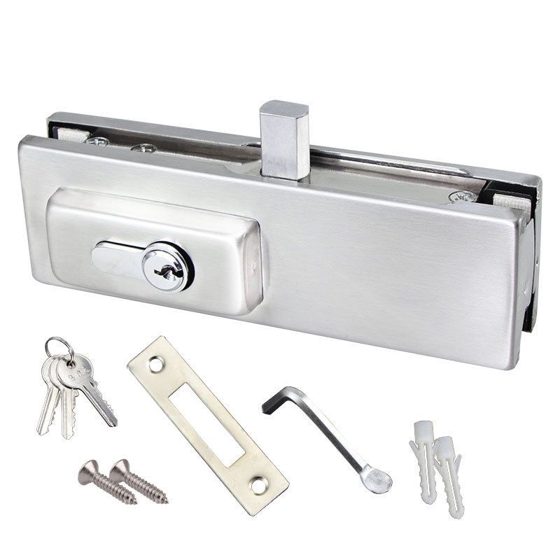 Glass Door Floor Latch, Stainless Steel Glass Door Lock For Window ...