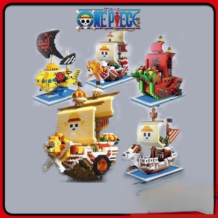 Lego Toy Model Thousand Sunny Pirate One Piece Pirate For Entertainment ...