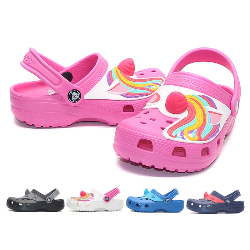 Original crocs kid's shoes Boy Girl Sandals ready stock [204536 ...