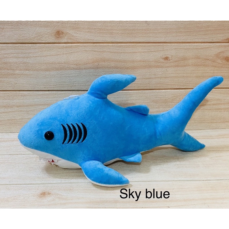Shark plush stuff toys 40cm 45cm 65cm | Shopee Philippines