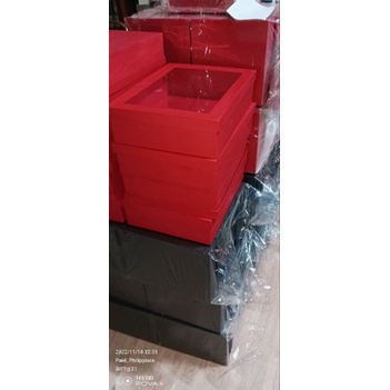 Grazing Box charcuterie window gitf costumize acetate top cover 12x10x3 ...