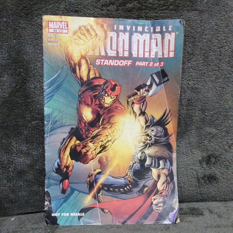 Marvel Comics the invincible Ironman standoff No 64 Year 2006 Published ...