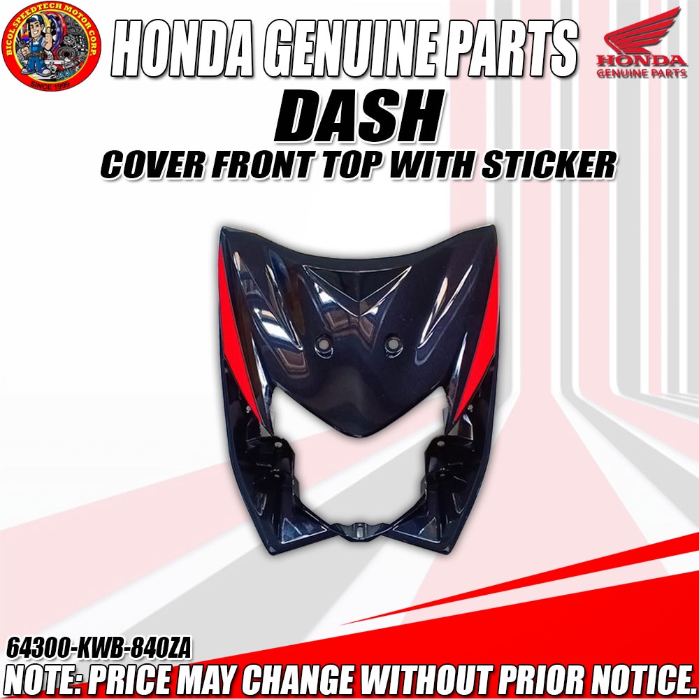 DASH COVER FRONT TOP WITH STICKER (HPI) (GENUINE: 64300-KWB-840Z ...