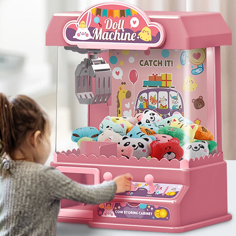 [Ready Stock] Children's Claw Machine Small Household Doll Girl Large ...