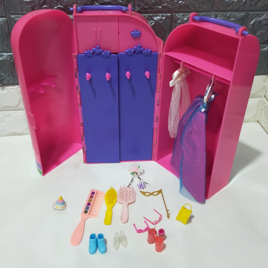 Barbie WARDROBE WARDROBE/BARBIE MATTEL 2000 WARDROBE ORIGINAL | Shopee ...