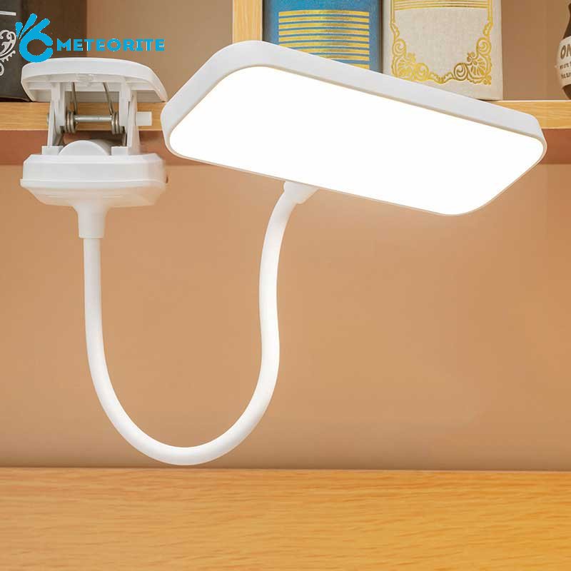 (Random White) USB Plug-in Flexible Bendable Long Pole Clipable Reading ...
