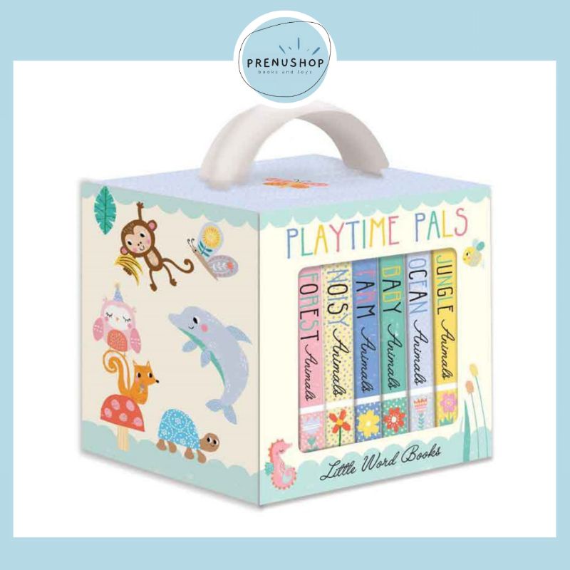 First Words Playtime Pals Little Word Books Box Set (6Board Book ...