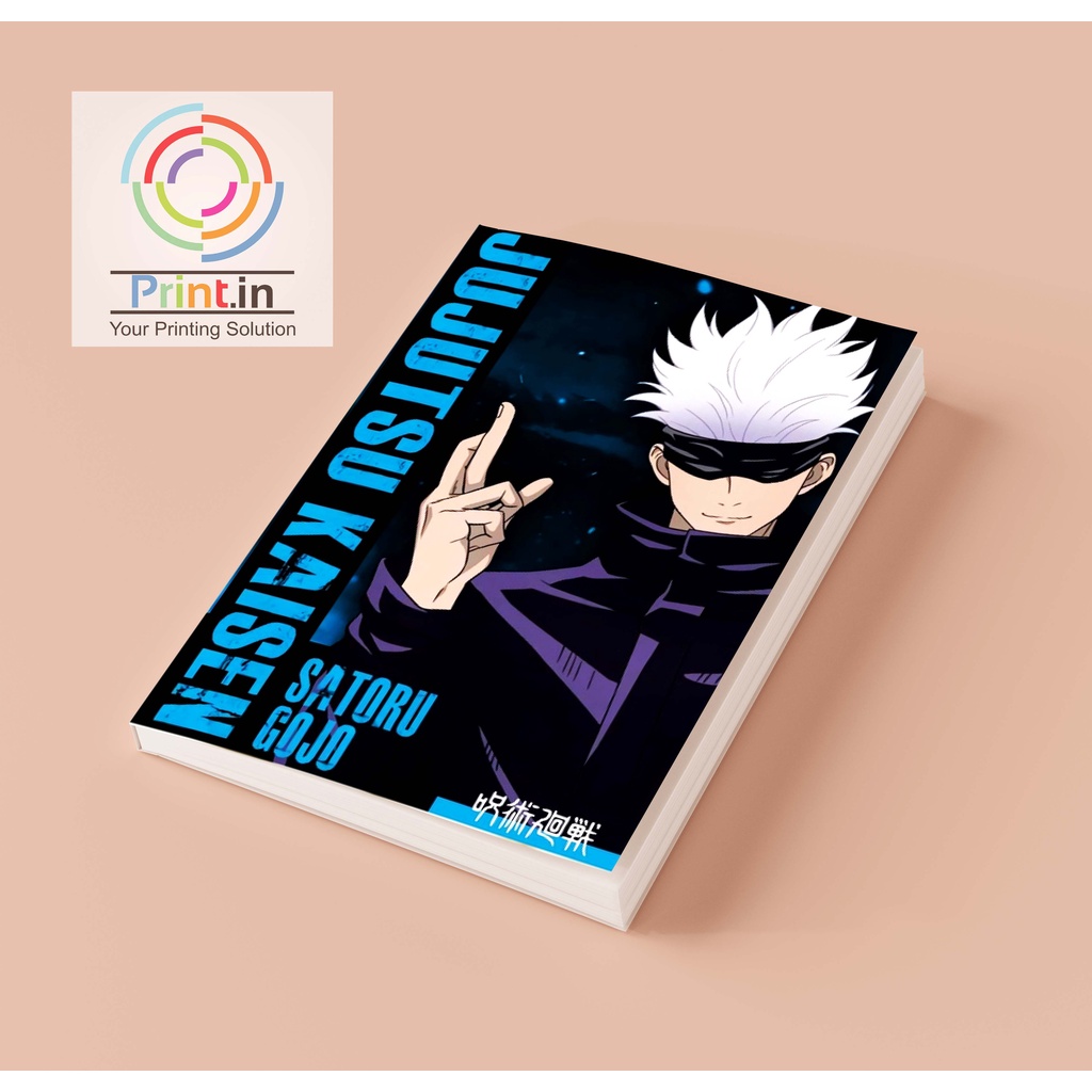 Satoru Gojo Jujutsu Kaisen Notebook Softcover | Shopee Philippines