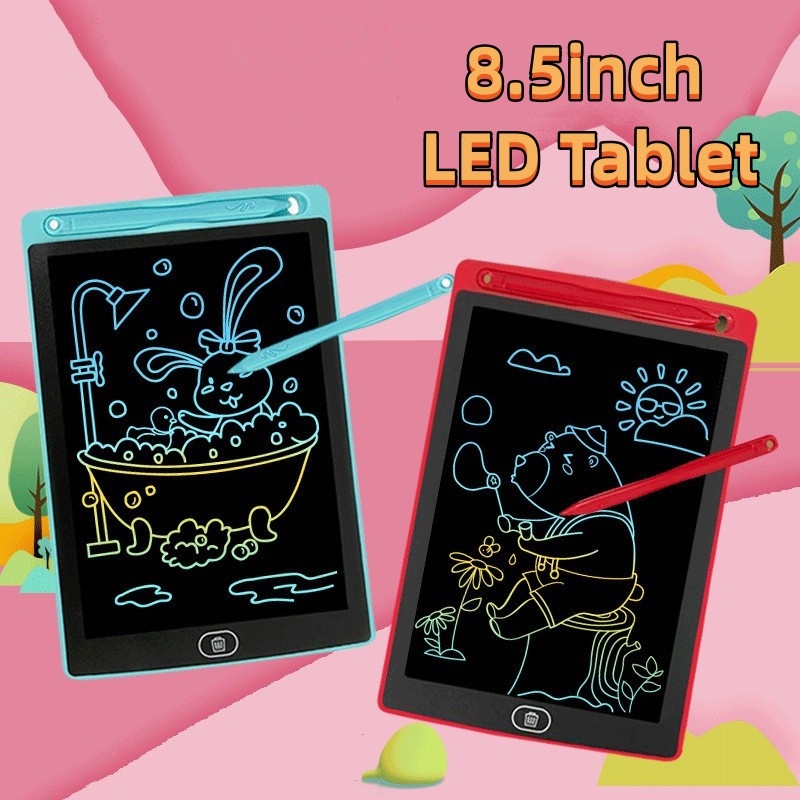 KOI Smile 8.5Inch LCD Writing Pad Writing Board Digital Drawing ...