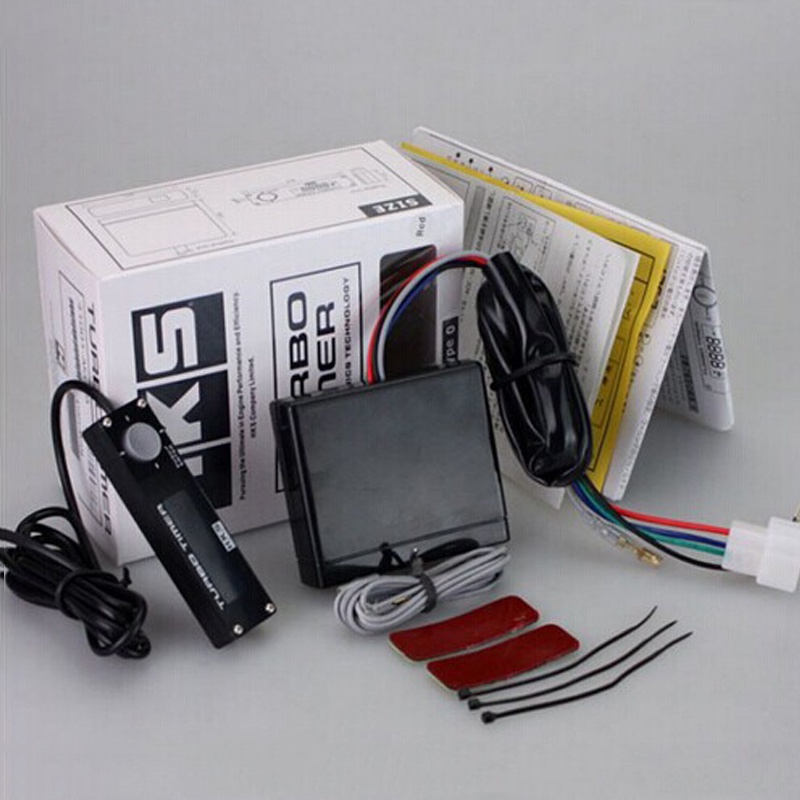 Universal Car H K Auto Turbo Timer Type 0 Black Control Red Led JDM ...