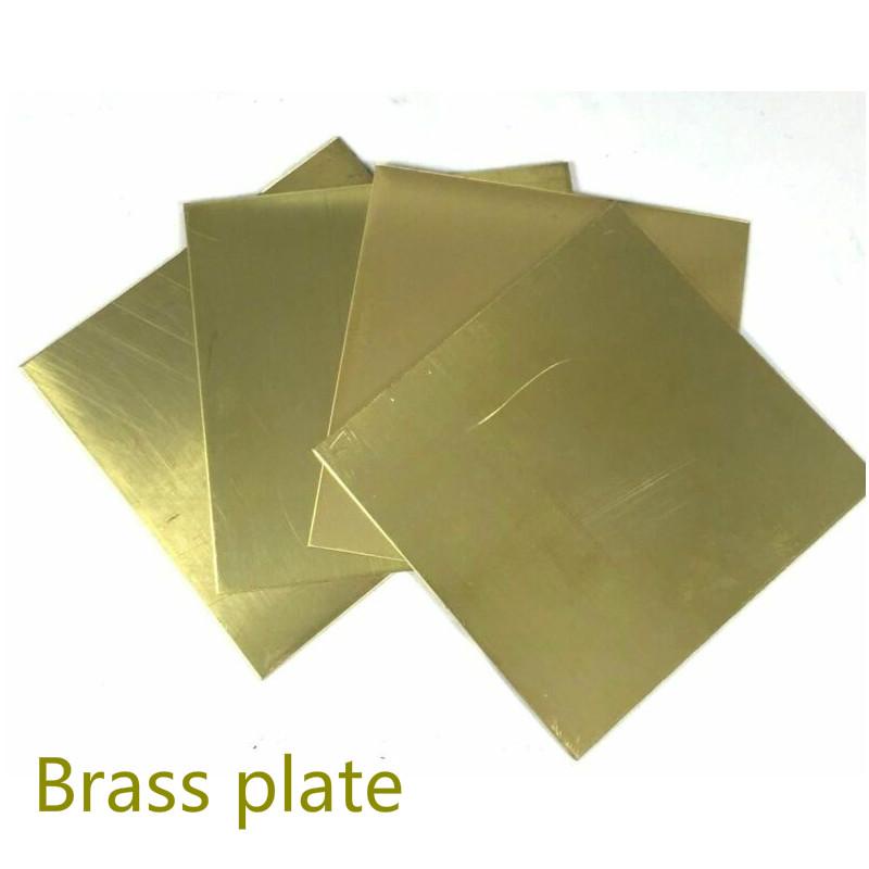 1 piece brass plate size frame model mold DIY building brass pad brass ...