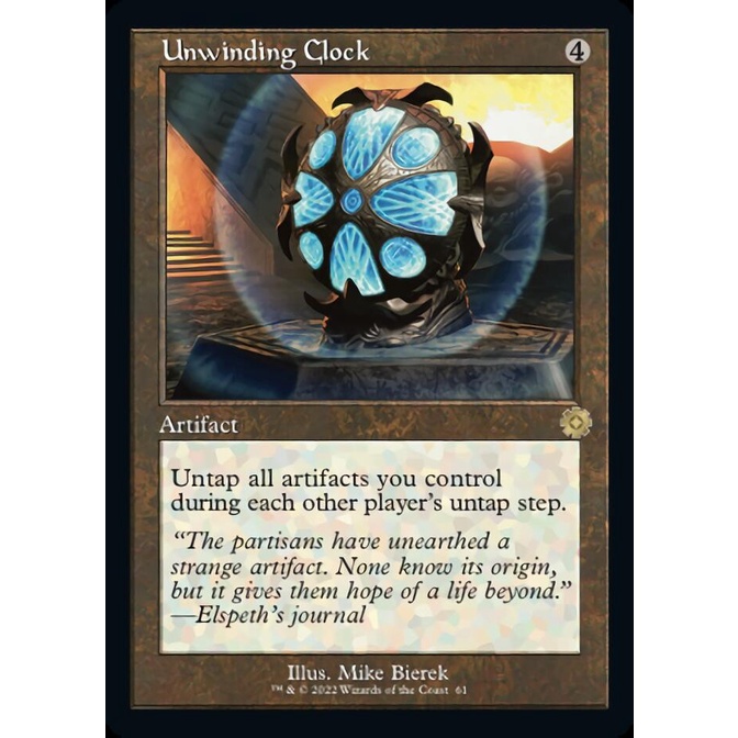 Magic the Gathering | Unwinding Clock | Shopee Philippines