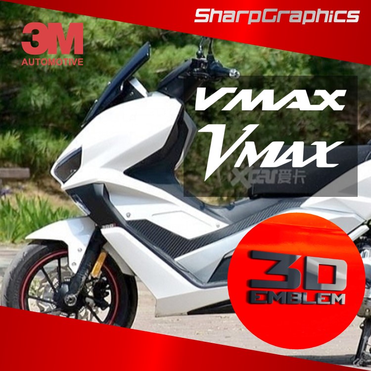 RUSI RFI 175 VMAX Sticker or Emblem | Shopee Philippines