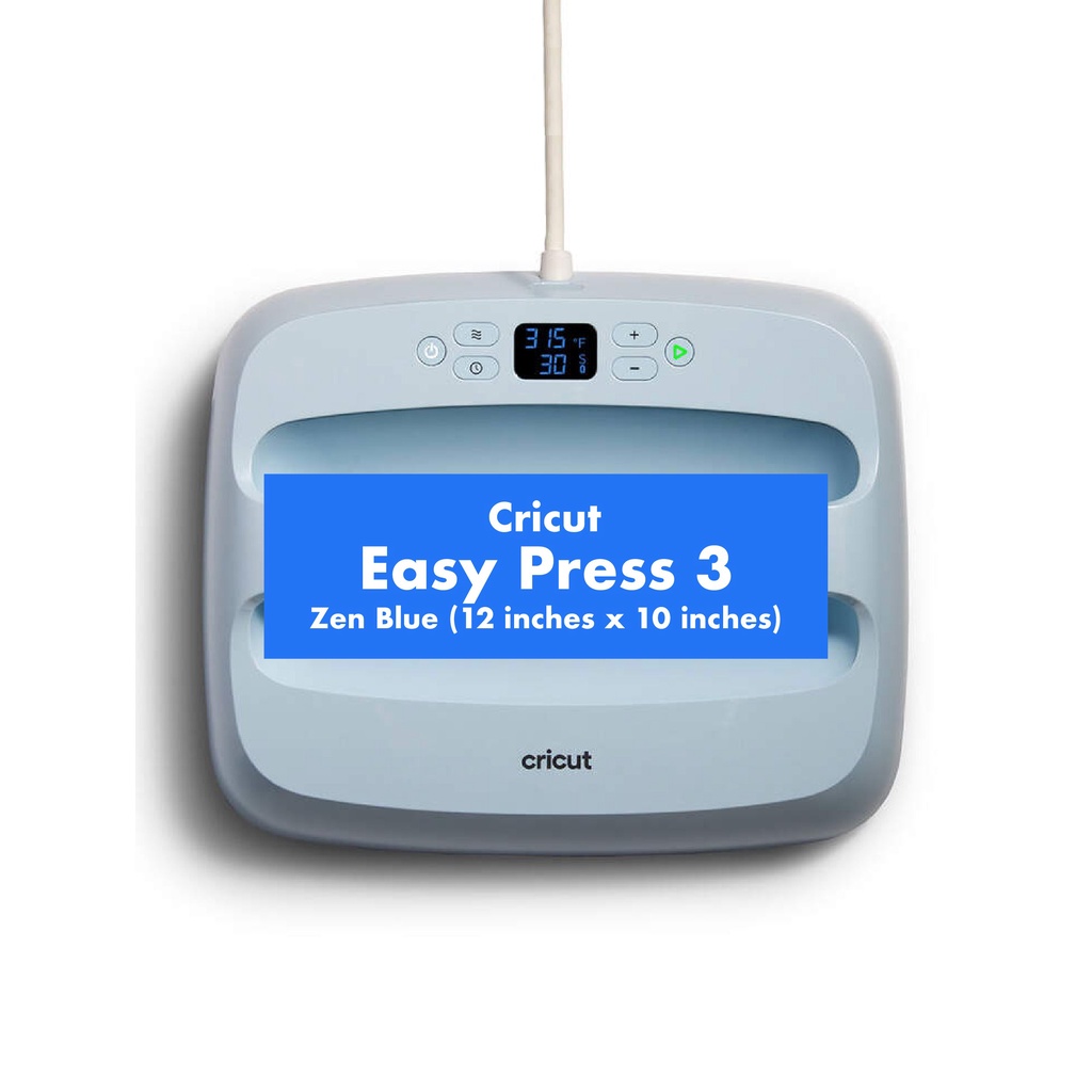Cricut Easy Press 3 Heat Press Machine | 12 inches x 10 inches | Shopee ...