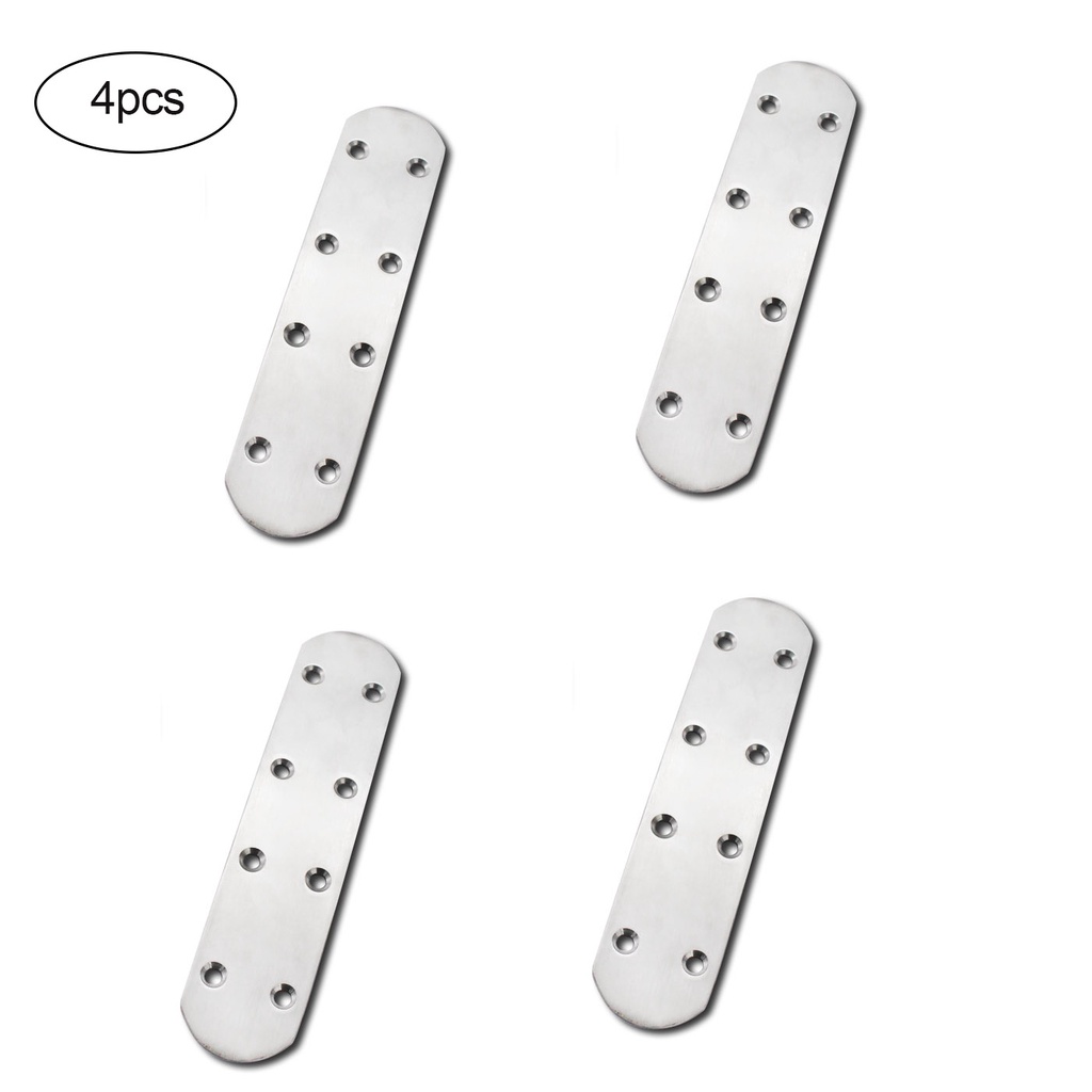 4PCS Straight Braces, Heavy Duty Corner Braces for Wood, Mending Plate ...