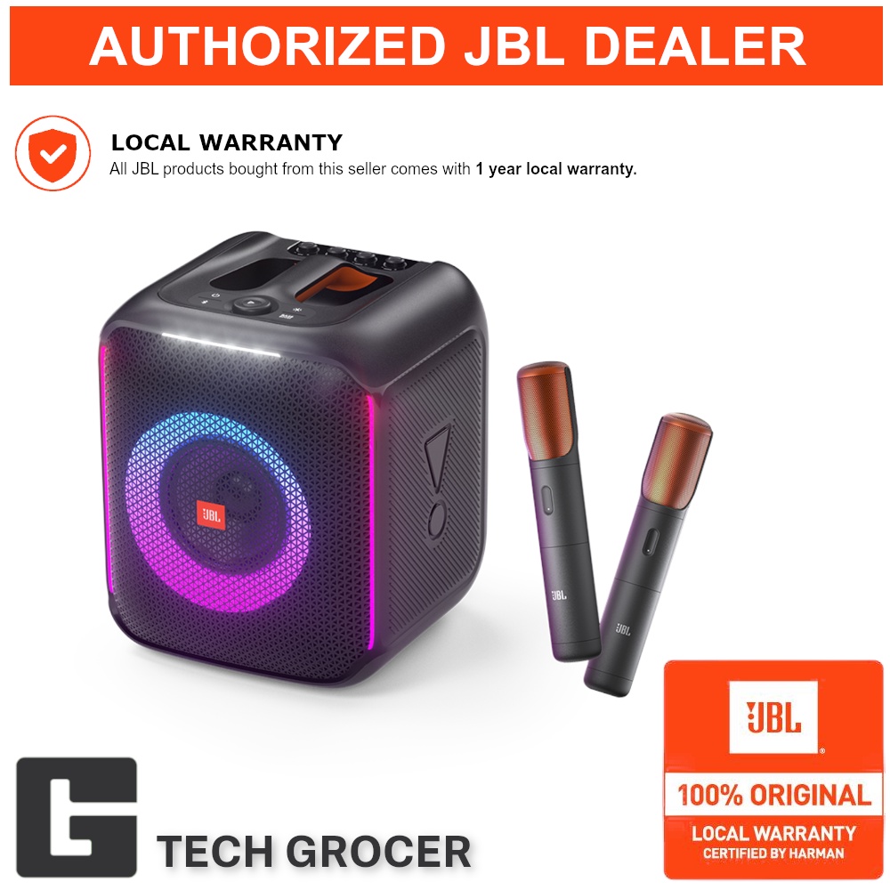 JBL Partybox ENCORE / ENCORE V2 Portable Party Speaker with 2 Digital ...
