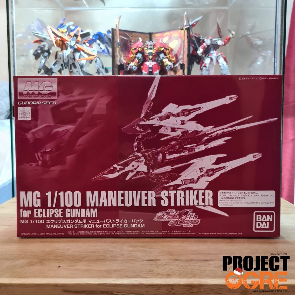 MG 1/100 Eclipse Gundam Maneuver Striker Pack | Shopee Philippines
