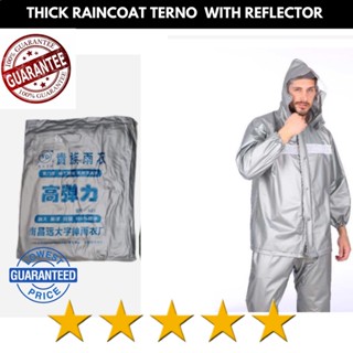 KAPOTE TERNO MAKAPAL THICK Raincoat Rubberized Makapal Kapote ...