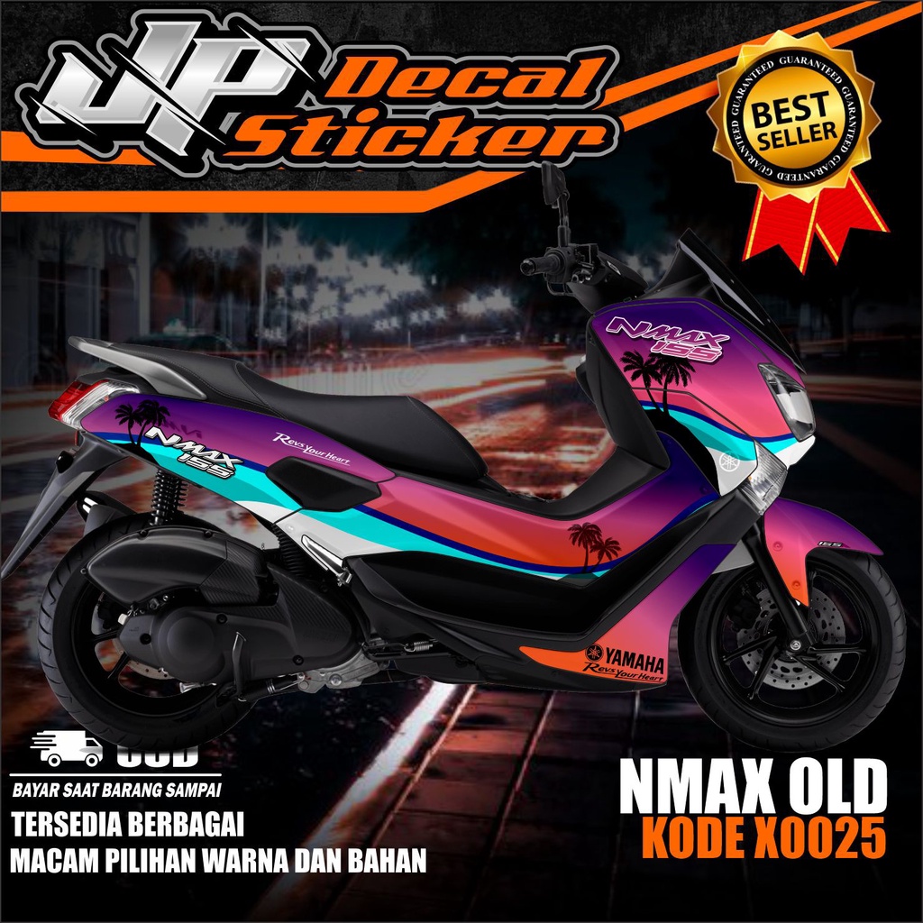 Nmax DECAL BEACH MODEL VARIATIONS (BONUS LAMINATED) | Shopee Philippines