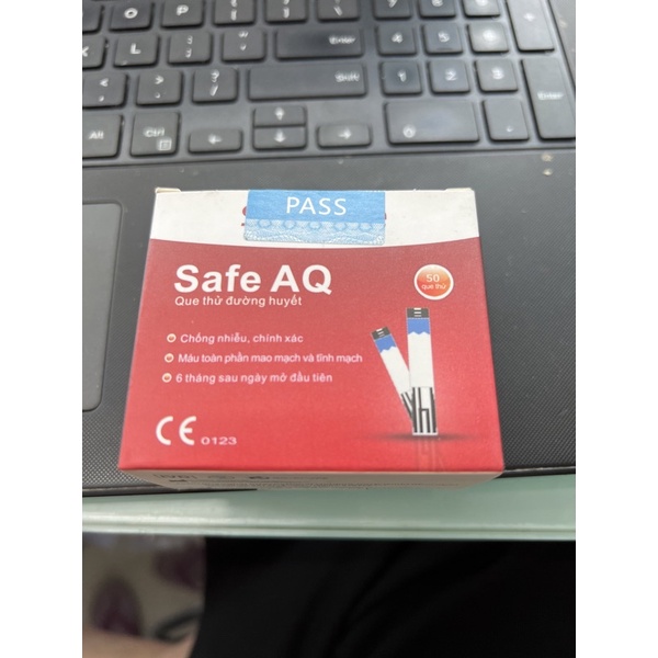 Safe AQ blood glucose test strips | Shopee Philippines