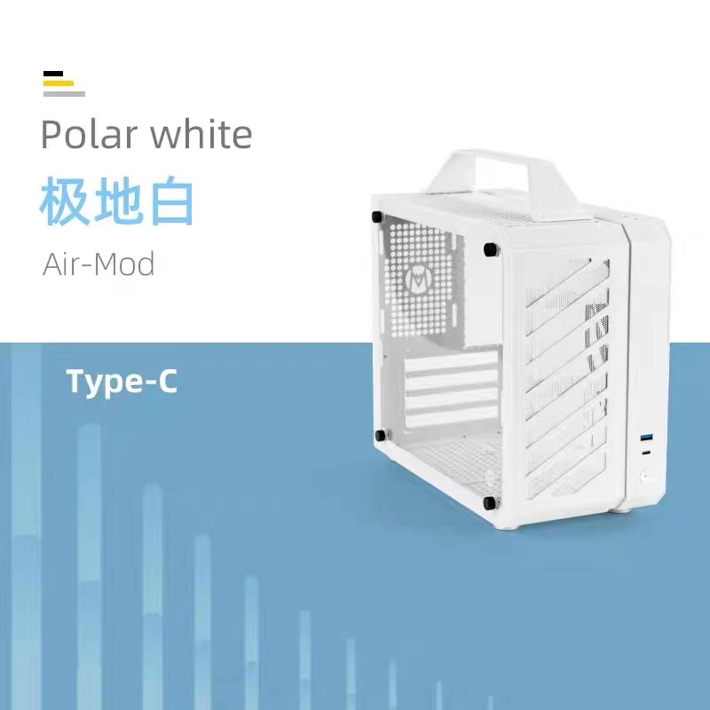 Mechanic Master C26 Computer Case SFX Power Supply ITX MATX Desktop 240 ...