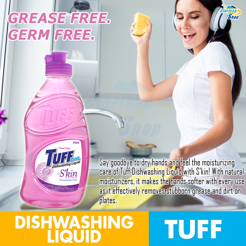 Personal Collections Tuff Dishwashing Liquid with S'kin Moisturizer ...