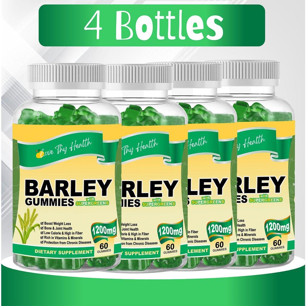 Love Thy Health Barley Gummies - 60 gummies per bottle | Shopee Philippines