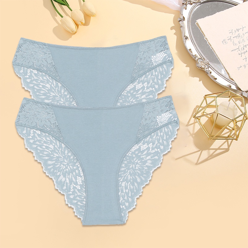 Finetoo 2pcs/Set S-Xl Women Seamless Panties Briefs Sexy Girl's ...