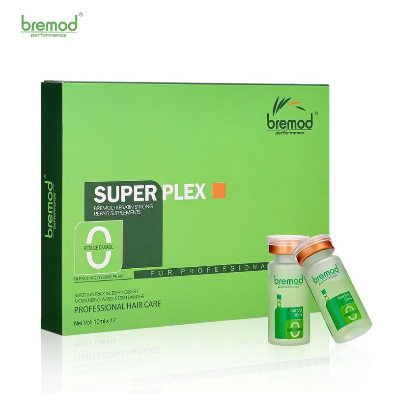 1PCS Bremod Superple Super Flex Keratin Repair 10ml Supplement Dry ...