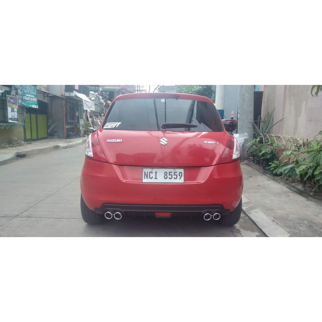 Suzuki Swift Universal Rear Bumper Body Kits Diffuser | Shopee Philippines