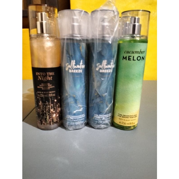 bath & body works full size mist | Shopee Philippines