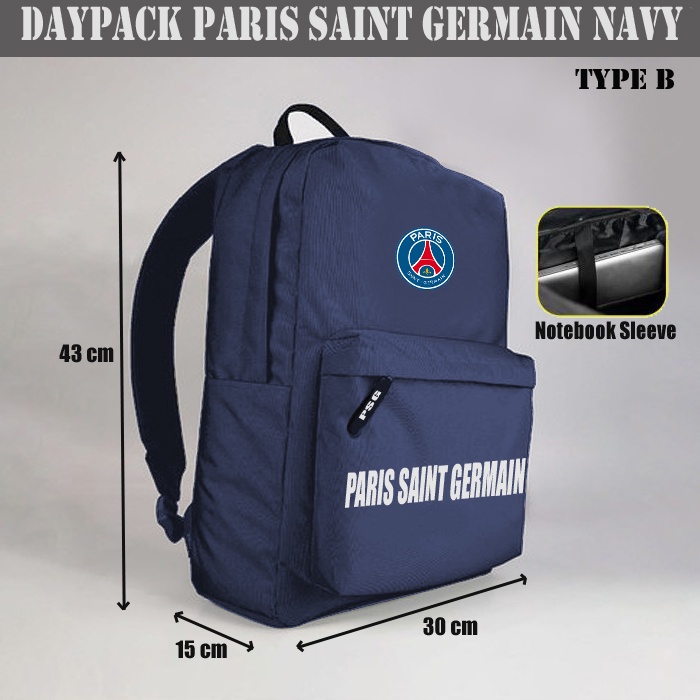 Psg BACKPACK - PARIS SAINT GREMAIN BACKPACK - PSG FOOTBALL BAG | Shopee ...