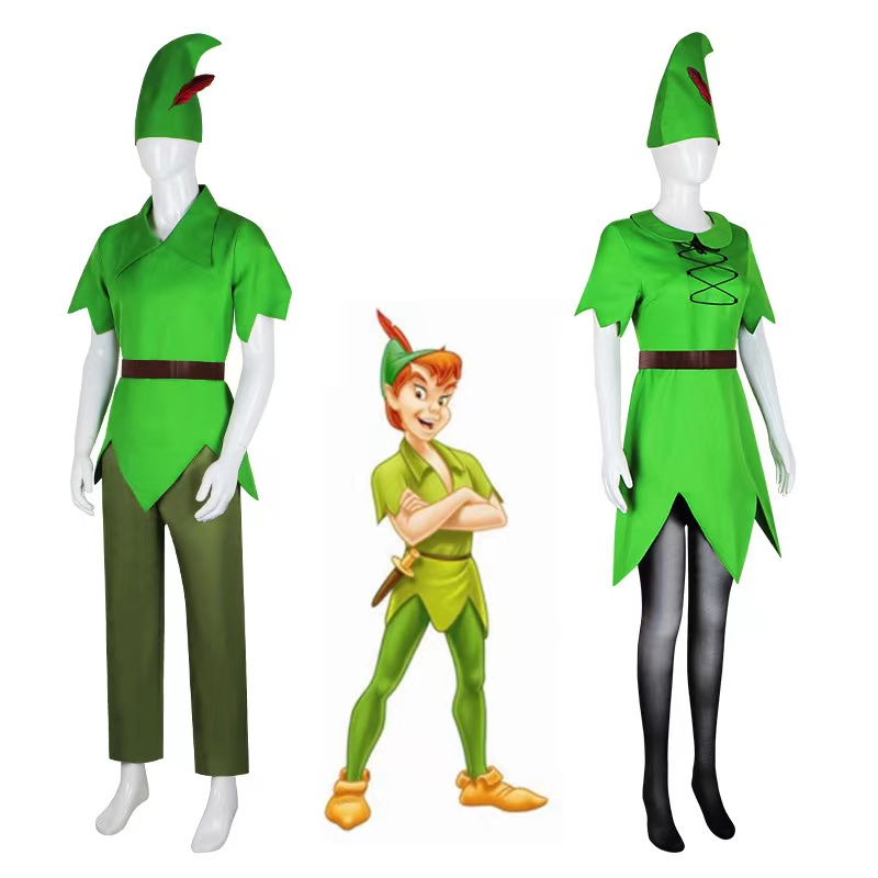 Peter Pan cos Costume Peter Pan cosplay Adult children's stage ...
