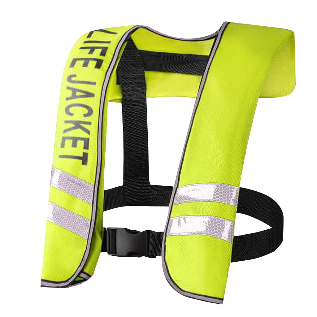 Lixada Inflatable Adults Life Jacket Safety Life Vest Survival Jacket ...