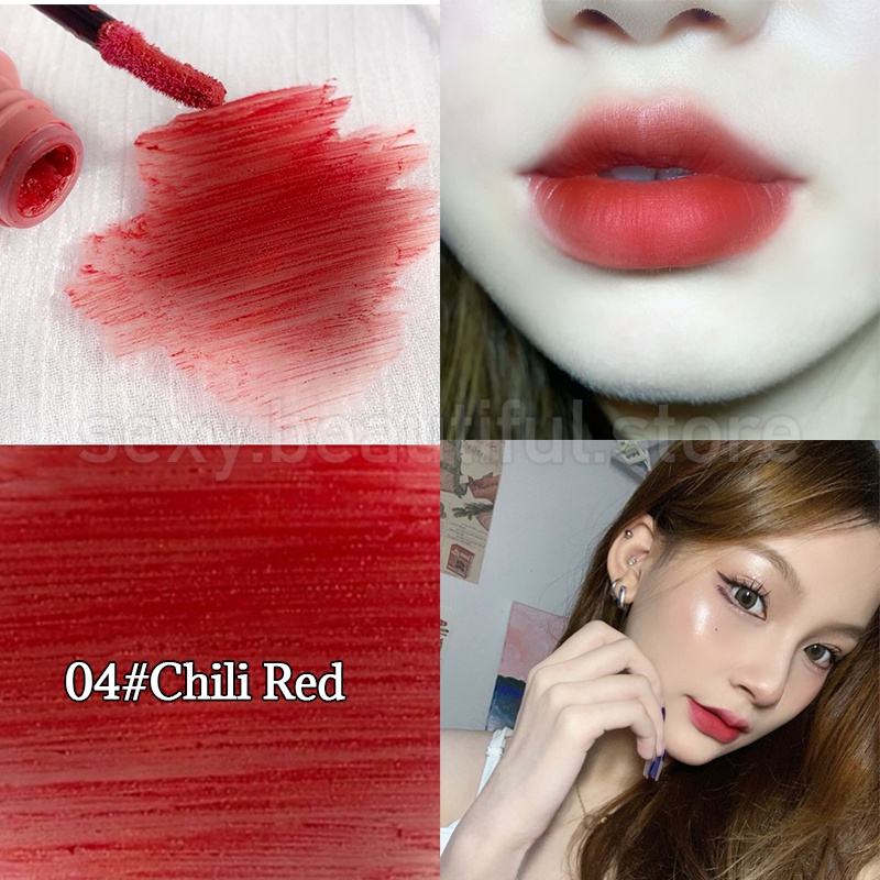 HERORANGE Velvet Matte Lip Balm Little Emotion Lip Gloss WaterProof ...