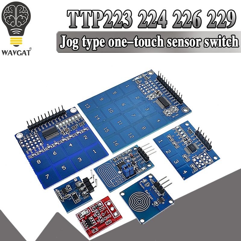 Ttp223 Ttp224 Touch Key Switch Module Ttp226 Ttp229 Touching Button