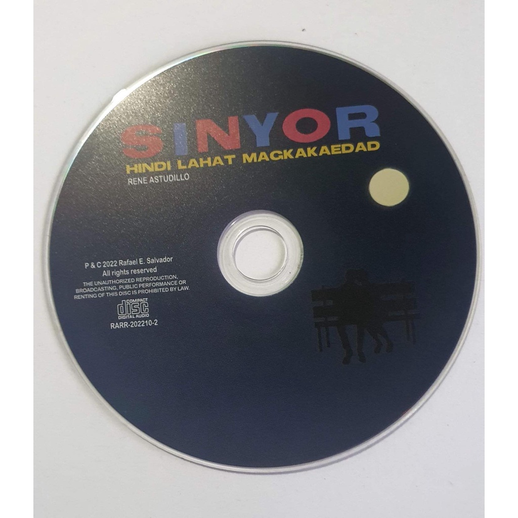 SINYOR Audio CD - Limited Edition | Shopee Philippines
