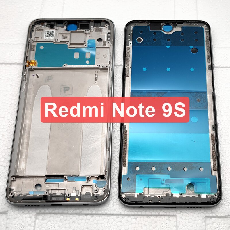 Original Note 9 PRO Frame For Xiaomi Redmi Note 9S Middle Frame Housing ...