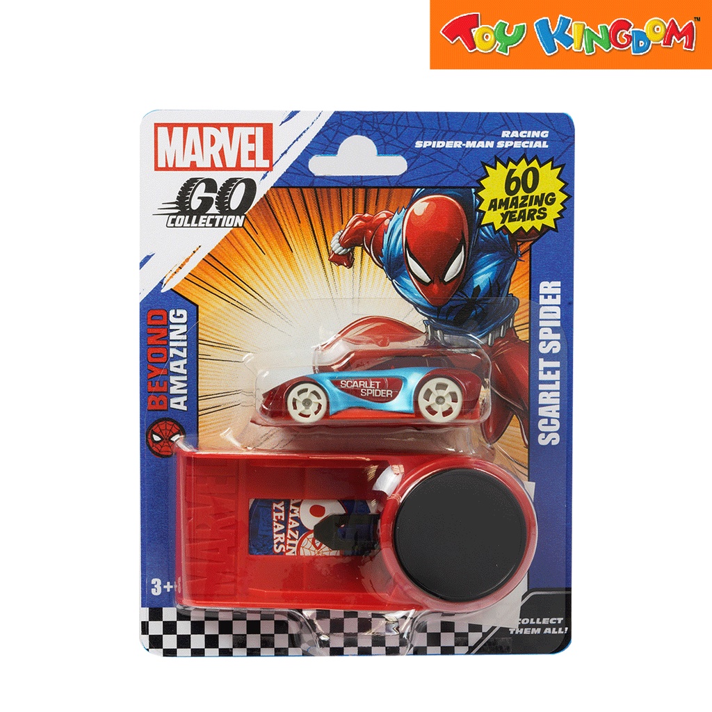 Marvel Go Collection Wave 4 Scarlet Spider Launcher Set | Shopee ...