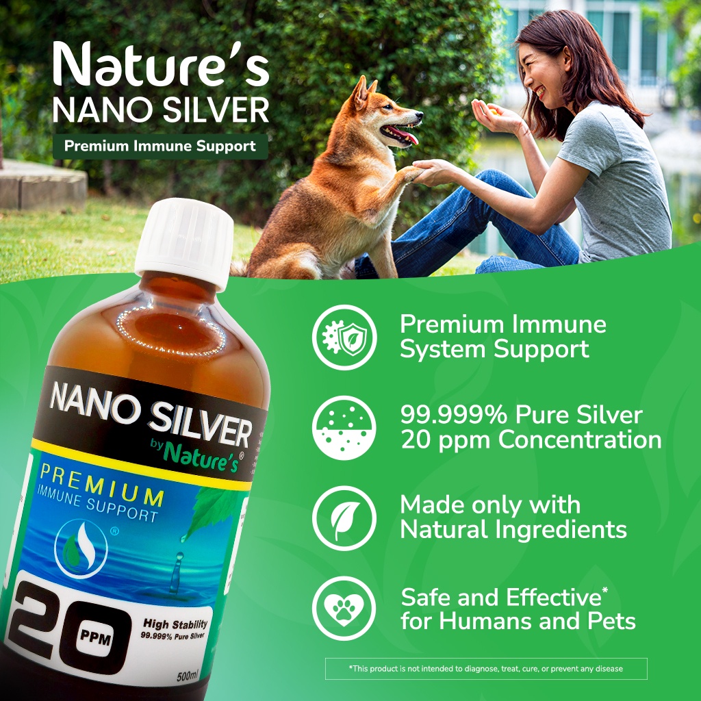 NanoSilver by NATURE’S Premium Immune Support - 250ml (8.4 oz) | Shopee ...