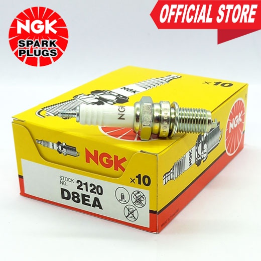 NGK D8EA Standard Spark Plug for Honda TMX 155 (CP) & TMS 125 '2pcs ...