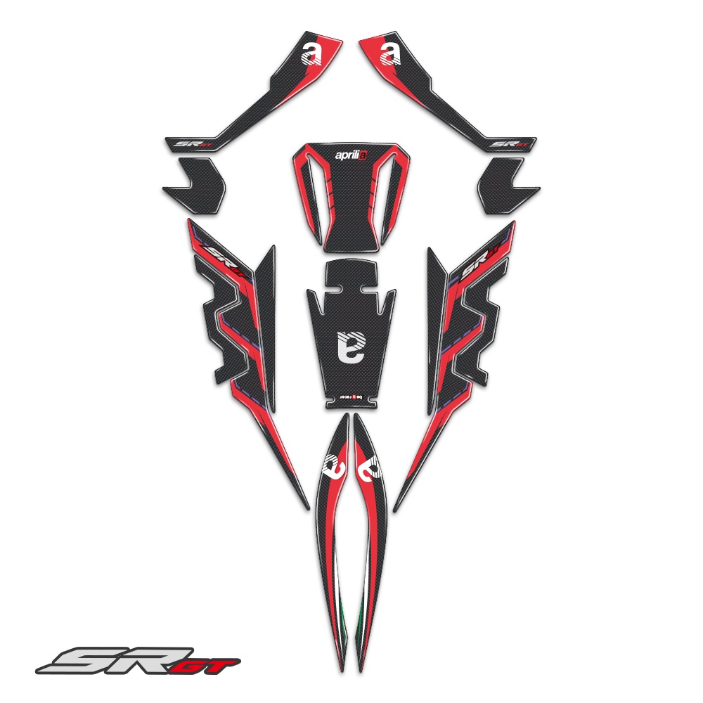 3D Fairing Emblem Sticker Decal Motorcycle Body Full Kits Decoration ...