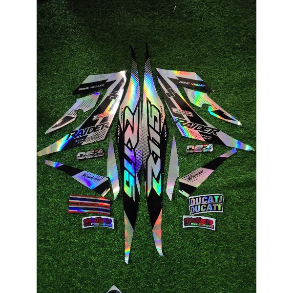 SUZUKI RAIDER J 115 FI NEW STOCK DECAL DESIGN | Shopee Philippines