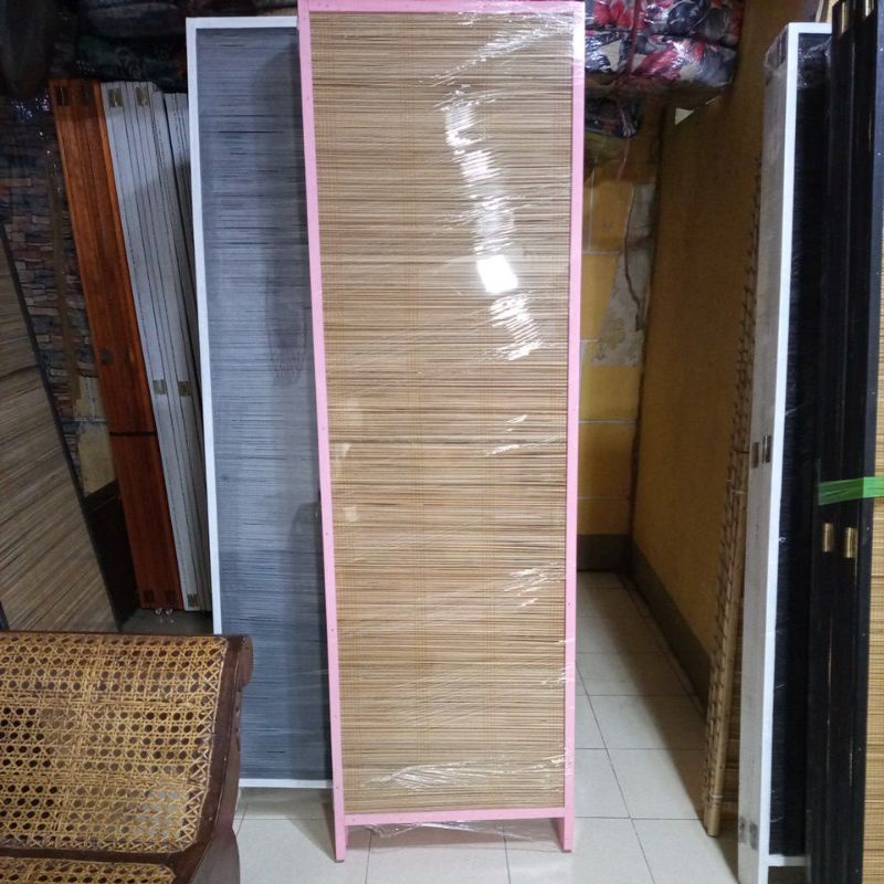 DIVIDER MOVEABLE with WHEELS/ROOM SHADES/PARTITION BIG/4PANELS 6FT H ...