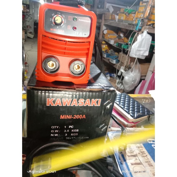 welding machine Japan Kawasaki 200amps mini-inverter | Shopee Philippines