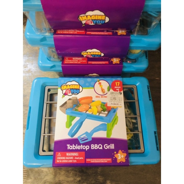 Tabletop BBQ Grill Pretend Playset for Kids; SRP: ₱499.75 | Shopee ...