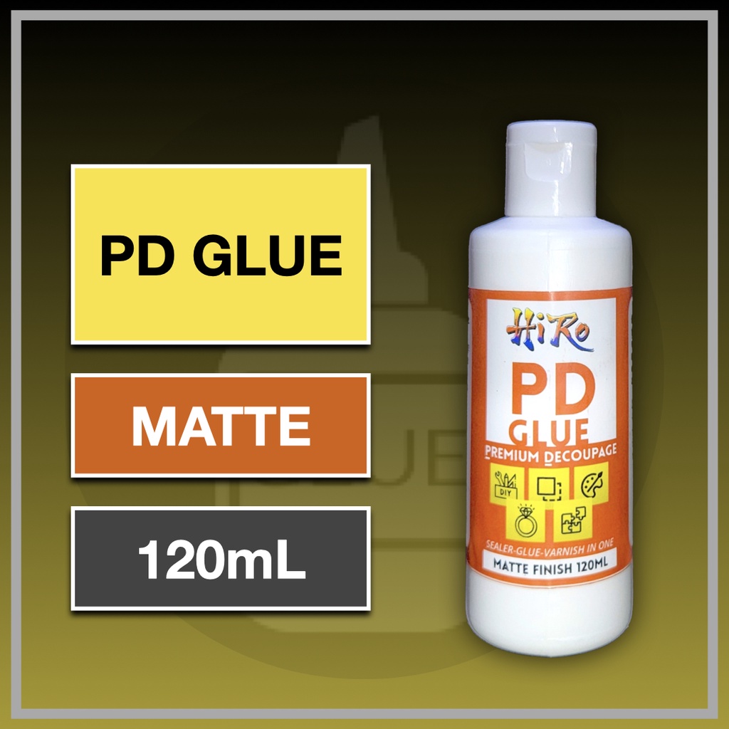 Hiro PD Glue (Mod Podge Alternative) - Premium Decoupage (For puzzles ...