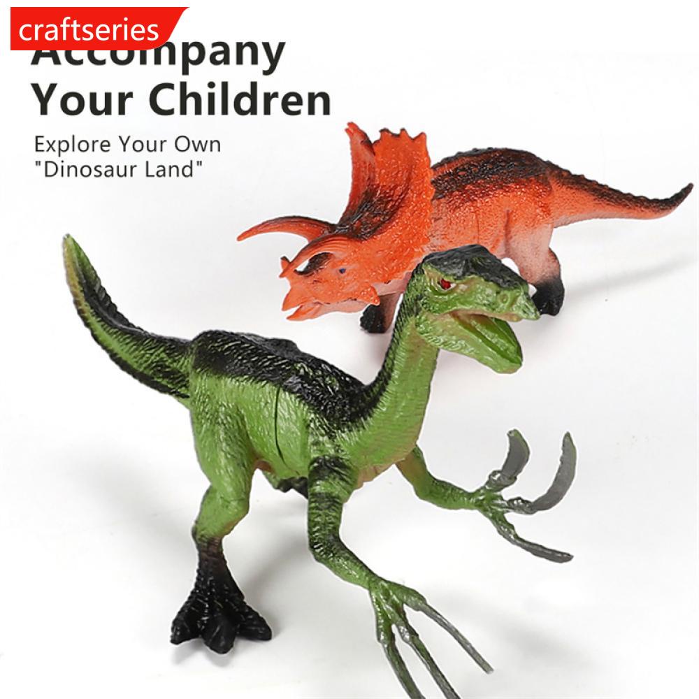 12 styles 15cm Small Dinosaur Model Toys Jurassic Tyrannosaurus Raptor ...