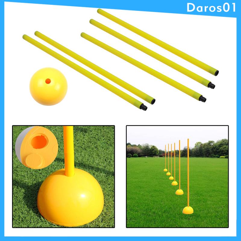 [ Training Marker Football Sign poles Training poles Obstacle Bar for ...